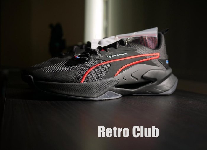 Retro CLUB【一元起標】【全新】PUMA x BMW 聯名款 黑色 賽車 運動休閒鞋 F25401 | Yahoo拍賣