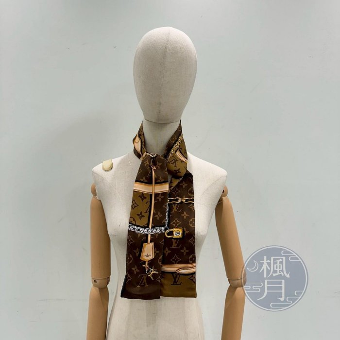 LOUIS VUITTON 原花 TWILLY 絲巾 LV | Yahoo拍賣