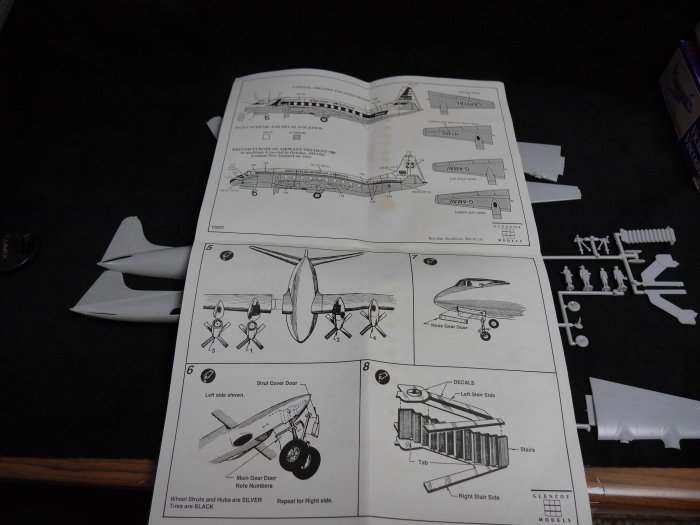 【阿輝の古物】玩具/模型_Vickers Viscount_1/96_#E20 | Yahoo拍賣