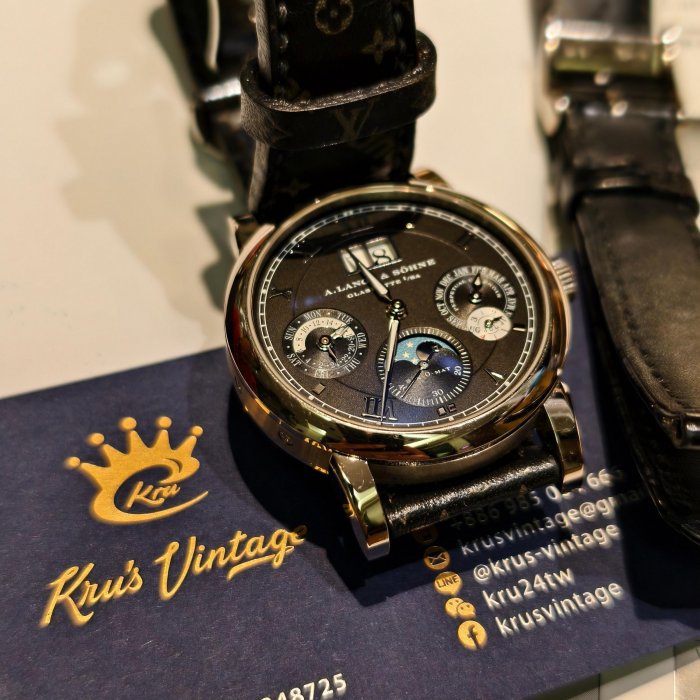 （已交流）A. Lange & Söhne朗格langematik perpetual白K，自動盤萬年曆38.5mm，310.26E | Yahoo拍賣