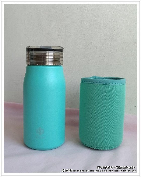 《煙薰草堂》中鋼 純釱永續輕巧瓶 冷水瓶 附防撞耐磨保護套 ~ 380ml | Yahoo拍賣