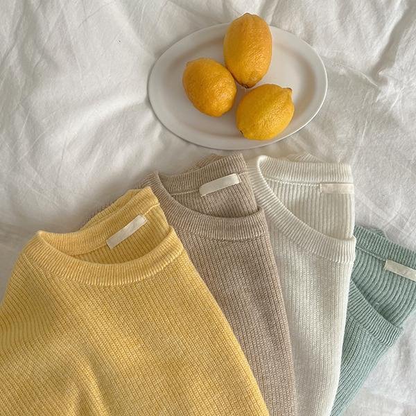 /SAFA/ 正韓 簡約高CP素雅時穿圓領直織紋羊駝羊毛衣【250302A059】 | Yahoo拍賣