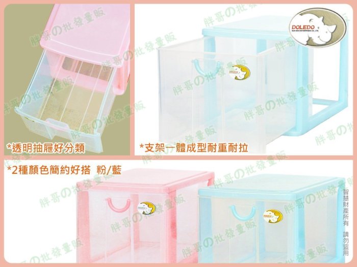 超級批發 塑根 AD521 小物收納架 單層櫃連環細縫櫃抽屜整理箱玩具箱置物箱分類箱零件箱文件箱 5L | Yahoo拍賣