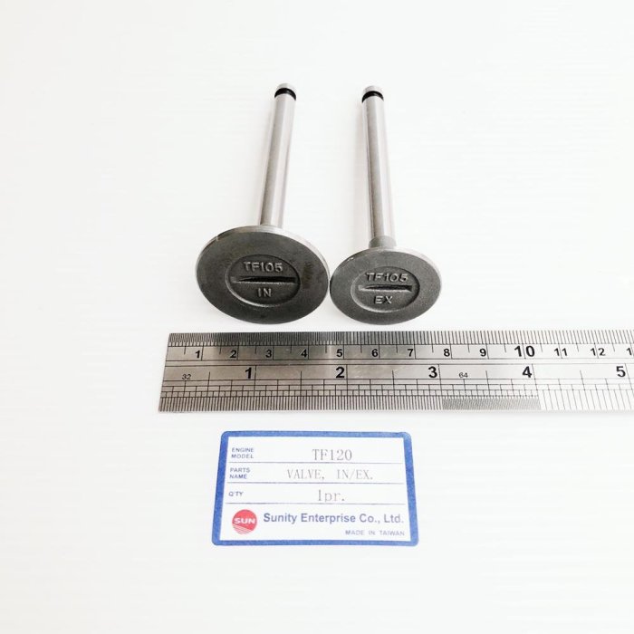 台灣森一 - 野馬引擎 TF105 TF110 TF120 進氣 排氣 汽門組 YANMAR 鐵牛頭 ~ 外銷精品! | Yahoo拍賣