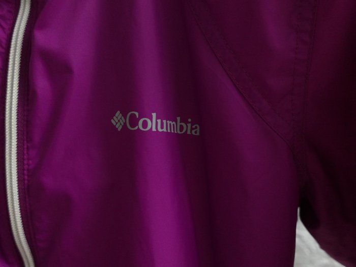 CA 哥倫比亞 Columbia 女款 紫色 防潑水 連帽登山薄外套 M號 一元起標無底價E342 | Yahoo拍賣