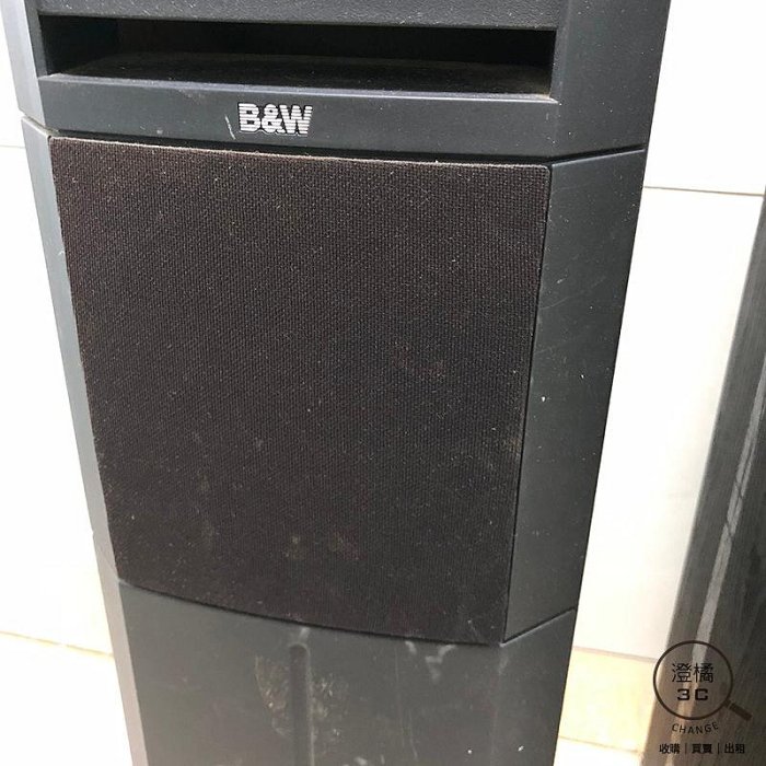 『澄橘』B&W DM308 落地喇叭 黑《二手交換買賣》A73924 | Yahoo拍賣