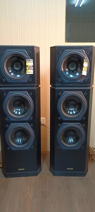 （五角銅板）英製銘品! TANNOY 615 極品8吋同軸 高階三音路落地喇叭 | Yahoo拍賣