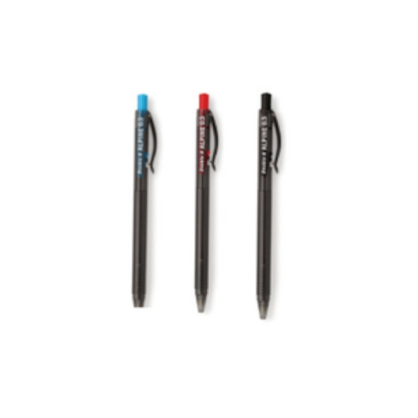 【第2件0元】Double A Alpine按壓式原子筆 0.5mm (12入/盒)(新舊版隨機出貨)-藍/黑/紅 | 原子筆 / 中性筆 ...