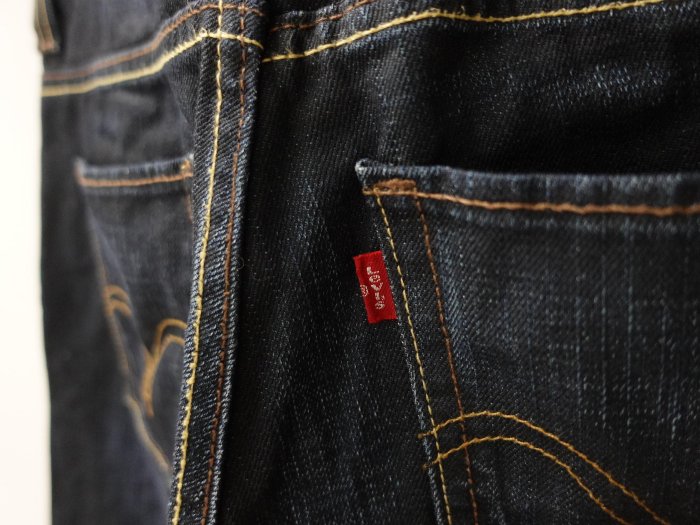 CA 美國品牌 LEVI'S 511 藍系仿舊刷紋 小直筒 牛仔褲 29腰 一元起標無底價C754 | Yahoo拍賣