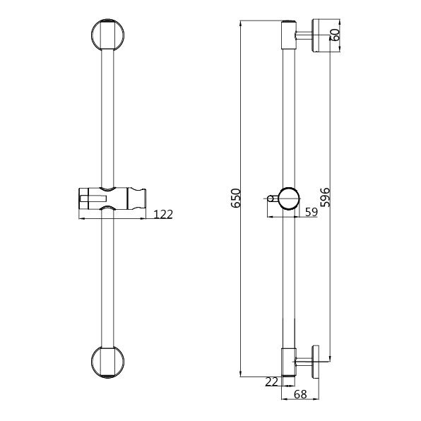 《振勝網》Caesar 凱撒衛浴 WG121B 黑色 滑桿 / 撥動式滑座，操作輕鬆 / 榮獲IF 設計大獎 | Yahoo拍賣