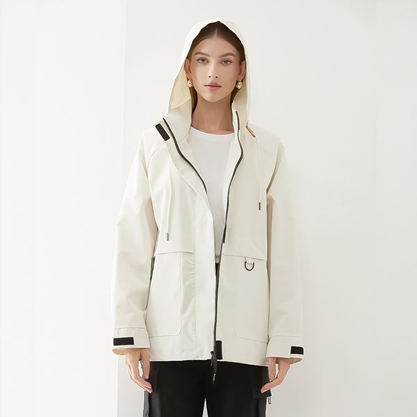 【RAINSKY】輕量機能衝鋒外套_衝鋒衣輕鋒衣連帽外套夾克大衣風衣 / NO.3518-白 | 運動/連帽外套 | Yahoo購物中心