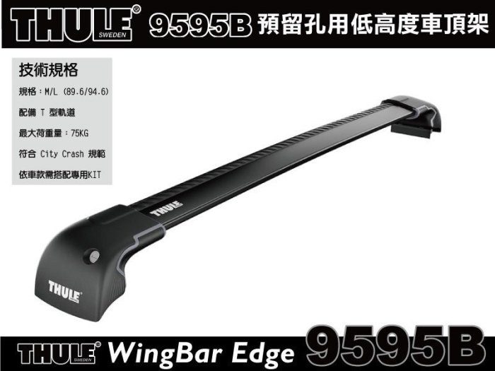 Thule 9595b的價格推薦 - 2025年10月 | 比價比個夠BigGo