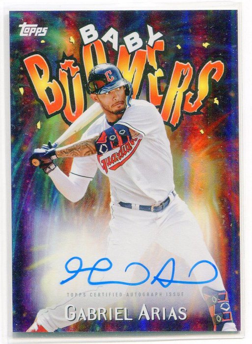 2023 Topps Archives Gabriel Arias AUTO 超美 經典 簽名 SP 特卡 | Yahoo拍賣