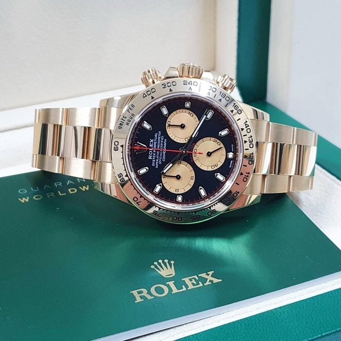 【大眾名錶】 ROLEX 勞力士 116508 Daytona 18K金 2022/12綠卡保羅紐曼 大眾當舖L1629 | Yahoo拍賣