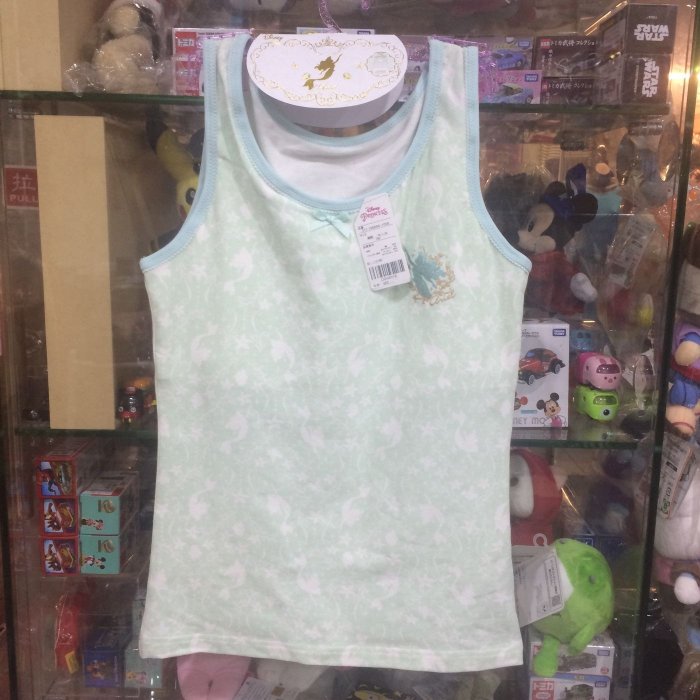日本 迪士尼 背心內衣 BAR 內衣 長髮公主 美女與野獸 小美人魚160CM 日本空運~小太陽日本精品 | Yahoo拍賣