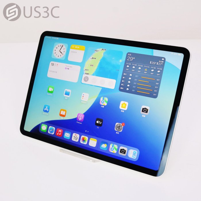 【US3C-高雄店】【一元起標】公司貨 Apple iPad Pro 11吋 第一代 64GB Wi-Fi版 銀色 A12X仿生晶片 | Yahoo拍賣