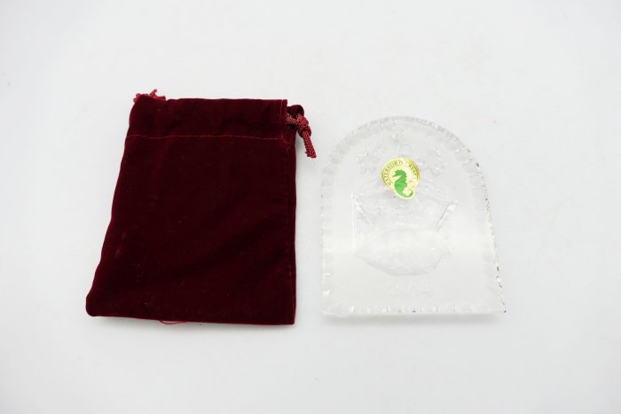 (小蔡二手挖寶網) Waterford Crystal 沃特福德透明水晶 2014年 含盒 易碎 收藏品 重約148.73g 商品如圖 100元起標 無底價 | Yahoo拍賣