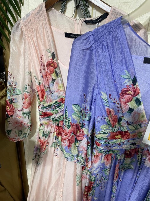 *~Amy精品~*24年春夏PESARO 黃蕙玲設計師(時尚~高檔桑蠶絲美洋)單一特價 | Yahoo拍賣