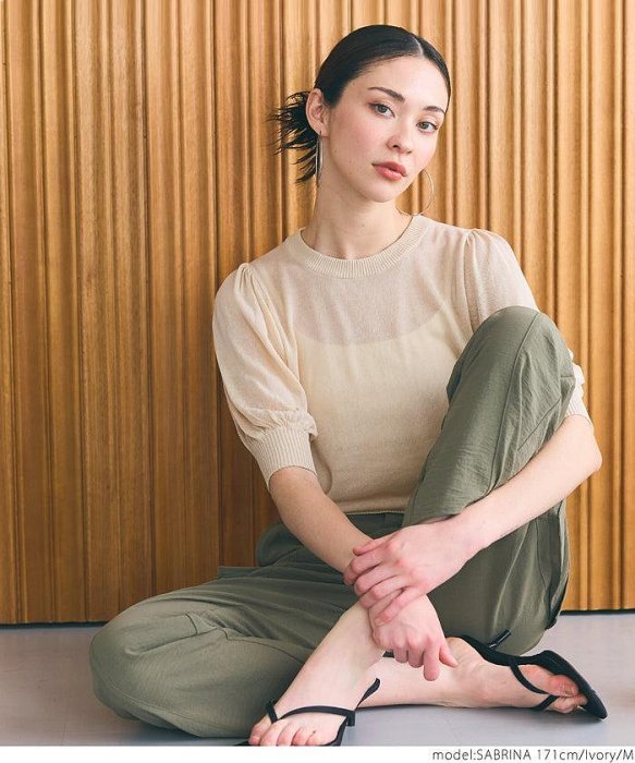 【WildLady】特 日本日系質感春夏透感圓領冰絲針織衫 短袖上衣 COCA | Yahoo拍賣