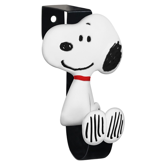 小禮堂 史努比 造型矽膠門板掛勾 門後掛勾 無痕掛勾 衣架掛勾 (白 坐姿) 4956019-130725 | 文創小物 | Yahoo購物中心
