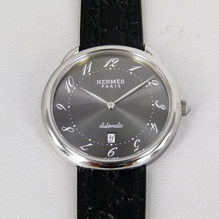 【一元起標】Hermès愛馬仕(41mm)中大型Arceau系列AR4.810自動上鍊機械腕錶(附原廠盒) | Yahoo拍賣