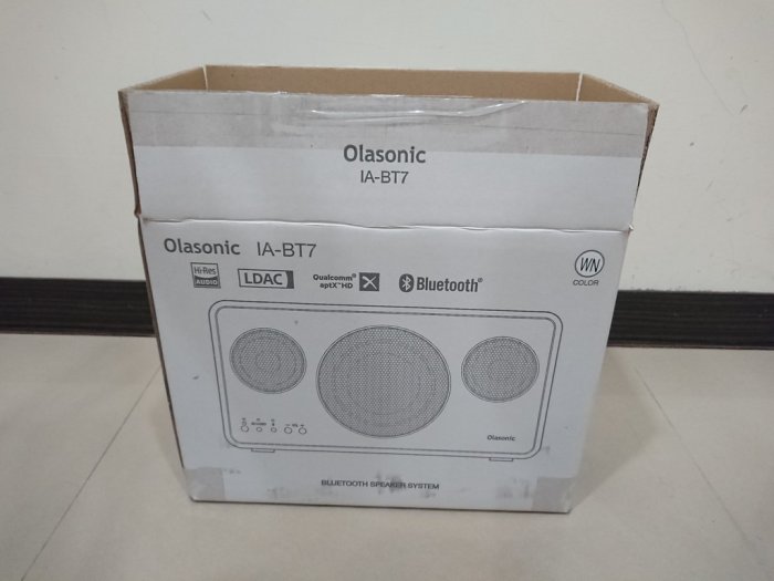 Olasonic IA-BT7 喇叭 日本 木頭 復古 鋁板 | Yahoo拍賣