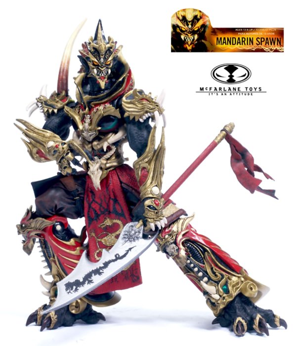 Mcfarlane 麥法蘭 ~ 閃靈悍將 SPAWN 28 - MANDARIN SPAWN 2 曼陀靈 | Yahoo拍賣