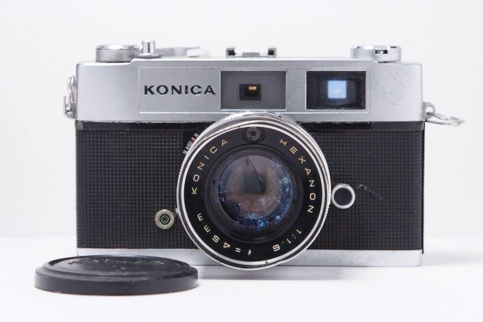 KONICA AUTO S1.6 機械式 底片相機 HEXANON 45mm F1.6 定焦鏡 銀鹽 復古 低價起標 | Yahoo拍賣