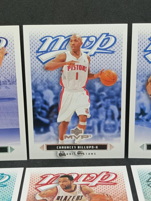 2003-04 Upper Deck MVP -V Bradley Billups Hamilton Mashburn Stoudamire ...