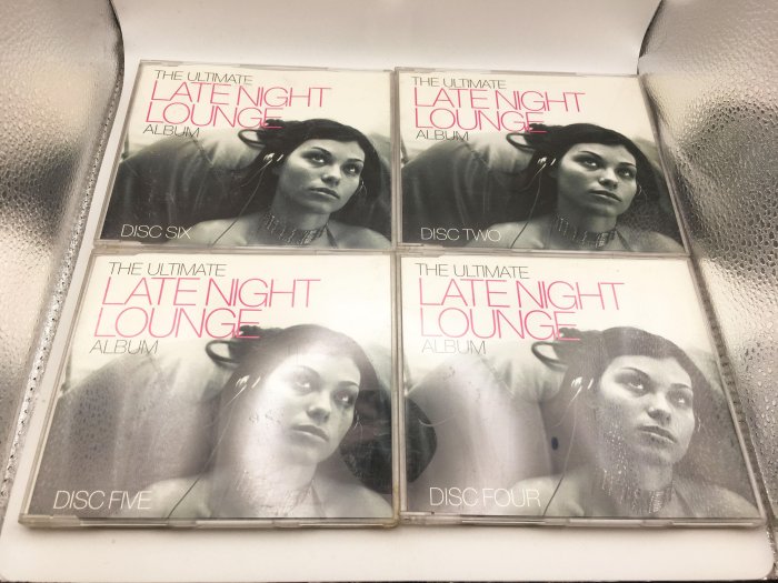 (小蔡二手挖寶網) THE ULTIMATE LATE NIGHT LOUNGE ALBUM／共4片 無IFPI CD 內容物及品項如圖 低價 ...
