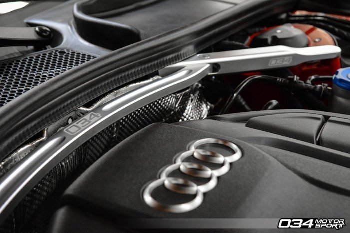 =1號倉庫= 034 Motorsport 引擎室 鋁合金 上拉 拉桿 AUDI A4 B9 | Yahoo拍賣