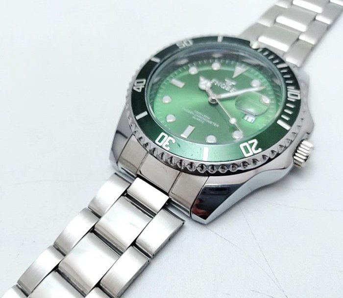 【timekeeper】 全新Fngeen大錶徑水鬼風格石英錶(日期顯示) | Yahoo拍賣