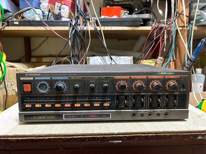 低價起標！零件機.. pioneer sa-210卡啦ok擴大機..1218 | Yahoo拍賣
