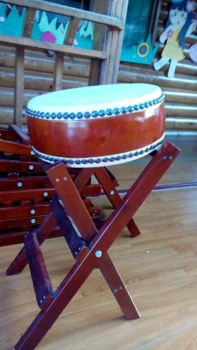 【樂器王 u75】全新1.2尺太鼓～【1尺2 太鼓36*15cm（附棒）含架子 ~直購:2500元】量多優惠~ | Yahoo拍賣