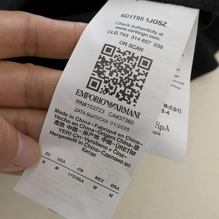 25mart【一元起標】義大利 男 領子提花字母 圓領 短袖 T恤 白色 L | Yahoo拍賣