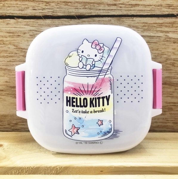 【震撼精品百貨】Hello Kitty_凱蒂貓~KITTY 日本SANRIO三麗鷗 Kitty保鮮盒/便當盒附保冷劑320ML*46357 | 其他紙製品 | Yahoo購物中心