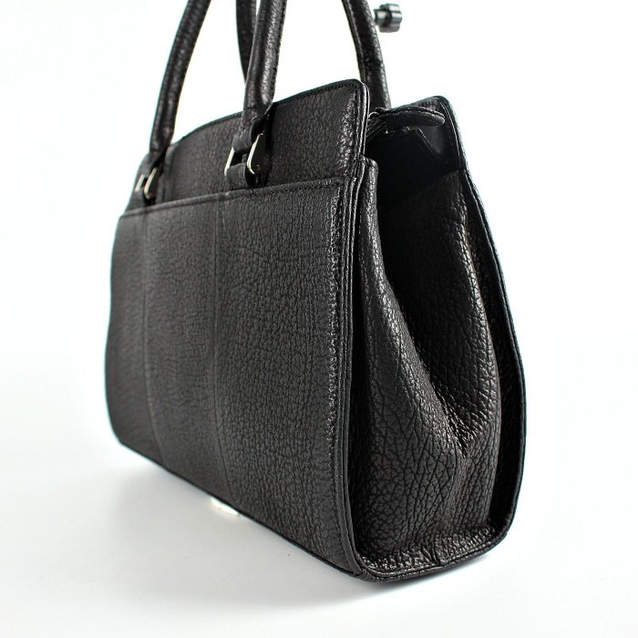 【桑園の】日本 珍稀 鯊魚皮 獨特自然皮紋 俐落托特型 手提包 週日結標 D 7433 | Yahoo拍賣