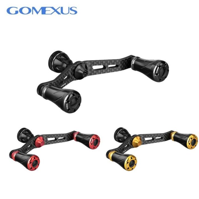 【現貨】Gomexus 碳纖維雙手把 82 / 98mm shimano 紡車捲線器 磯釣 船钓 遠投 路亞 釣魚改裝 | Yahoo拍賣