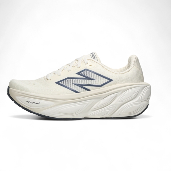 NEW BALANCE 慢跑鞋 FRESH FOAM X MORE V5 米白 寬楦 女 WMORCF5 | 休閒鞋 | Yahoo購物中心