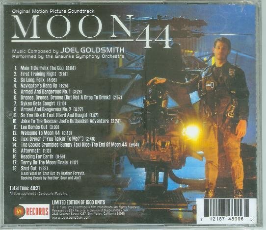 霹靂雄鷹(Moon 44)- Joel Goldsmith,全新美版(M54) | Yahoo拍賣