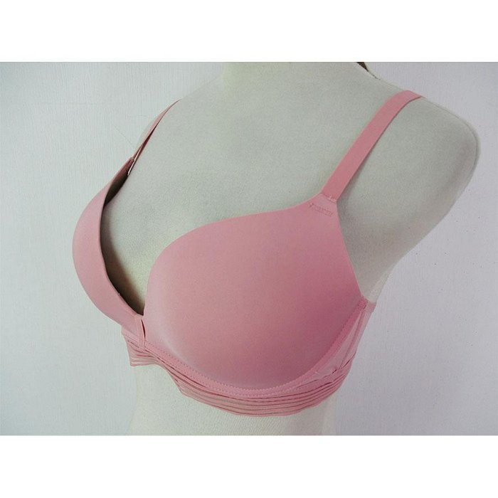 女 ~【曼黛瑪璉】粉紅色素面內衣 尺碼85B(25-7B2)~120元直購~ | Yahoo拍賣