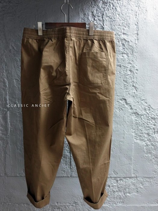 CA 日本品牌 UNIQLO 駝色 合身版 彈性工作九分褲 XL號 一元起標無底價E167 | Yahoo拍賣