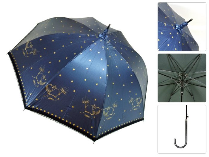 【Yellow Fox】中興洋傘_蕾絲色膠 直傘 / 防曬傘 / 宮廷傘 (L5505) | Yahoo拍賣