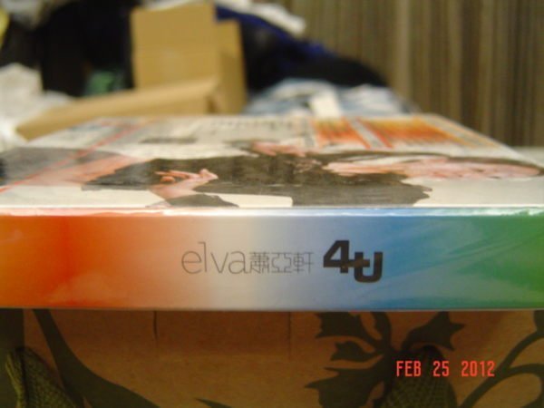 蕭亞軒 elva 4U 限量豪華精裝版 全新/未拆封/非再版/已絕版 特價:1500元 | Yahoo拍賣