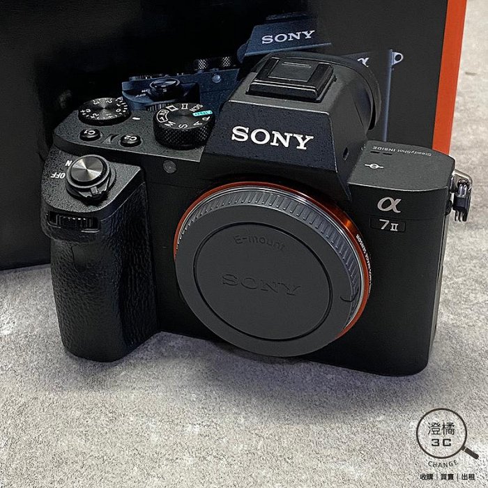『澄橘』Sony A7M2 A7 II Body 機身 單眼相機 快門數22XXX 黑《二手相機 歡迎折抵》A76413 | Yahoo拍賣