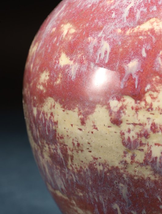 6/29結標 日本手造 鈞釉瓶 CDF0712 -花道 侘寂 插花 花藝 花學 花瓶 花器 茶葉罐 陶罐 瓷罐 花入 造景 園藝 茶室 和室 ...