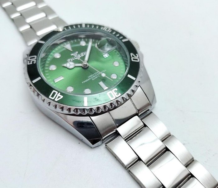 【timekeeper】 全新Fngeen大錶徑水鬼風格石英錶(日期顯示) | Yahoo拍賣