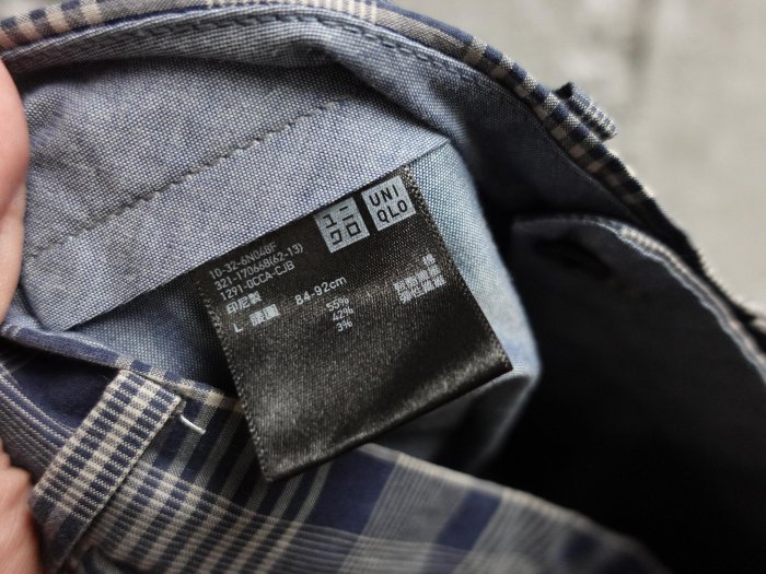 CA 日本品牌 UNIQLO 格紋 休閒短褲 L號 一元起標無底價E543 | Yahoo拍賣