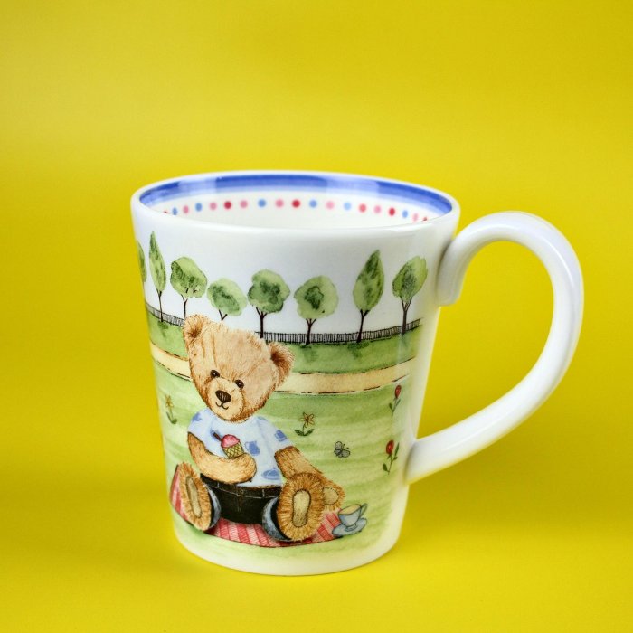 【桑園の】少見美品 ★ 骨瓷 WEDGWOOD 瑋緻活 LONDON BEAR 系列 泰迪熊 馬克杯 瓷杯 附盒 週日結標 D 6262 | Yahoo拍賣