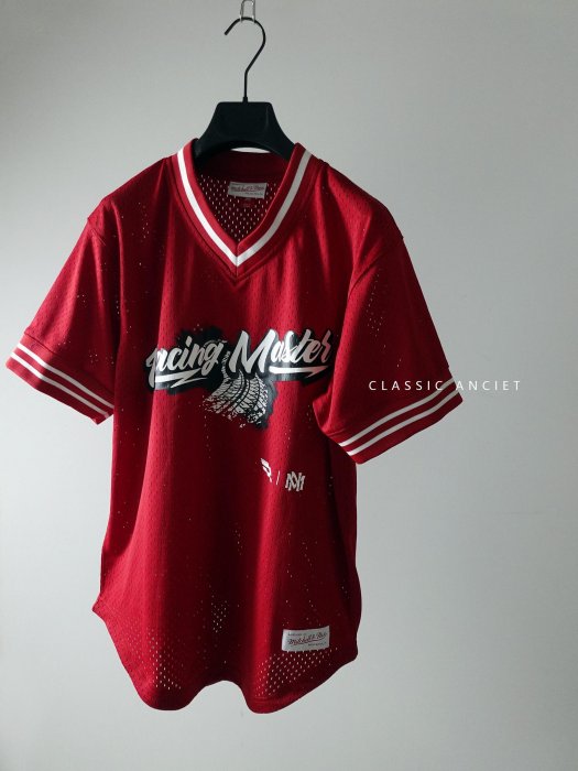 CA 美國運動品牌 Mitchell & Ness 紅色 網眼 休閒運動短t M號 一元起標無底價C446 | Yahoo拍賣